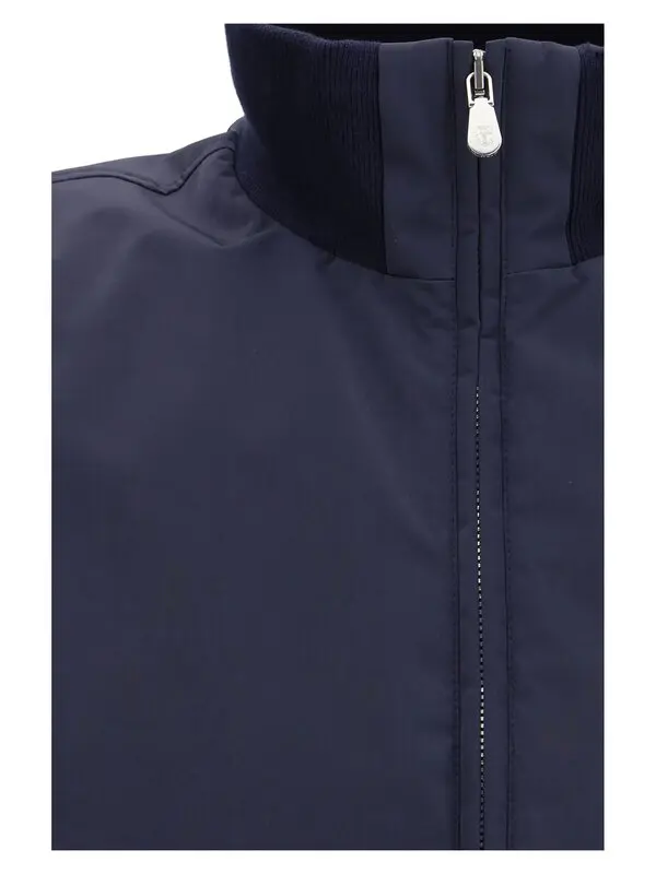 Brunello Cucinelli Sleeveless Vest Jacket - Blue
