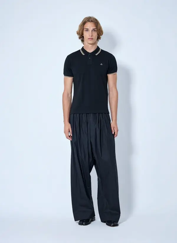 VIVIENNE WESTWOOD Wide-leg Drawstring Trousers - Black