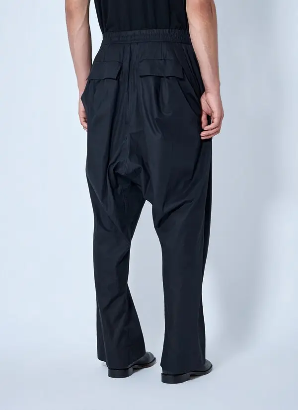 VIVIENNE WESTWOOD Wide-leg Drawstring Trousers - Black