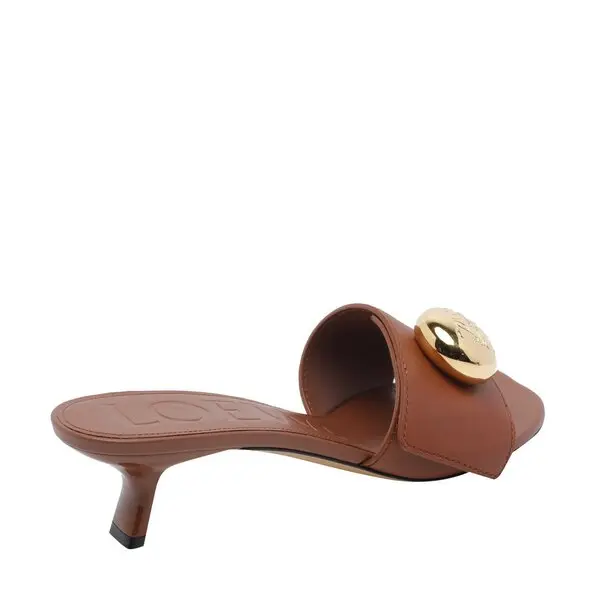 Loewe Pebble Pump Sandals