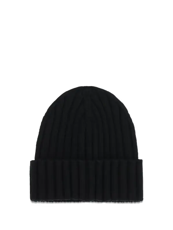 Moncler Wool Beanie With Logo
