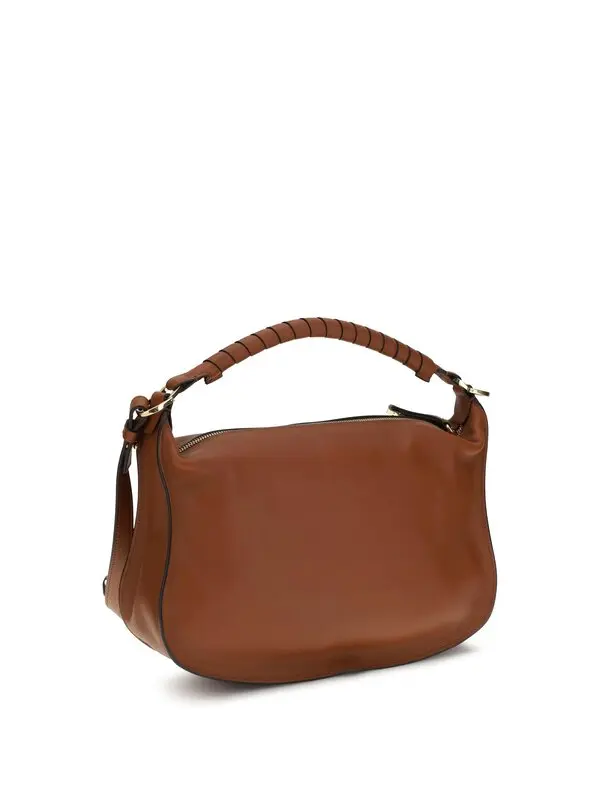 Chloé Marcie Small Shoulder Bag - Brown
