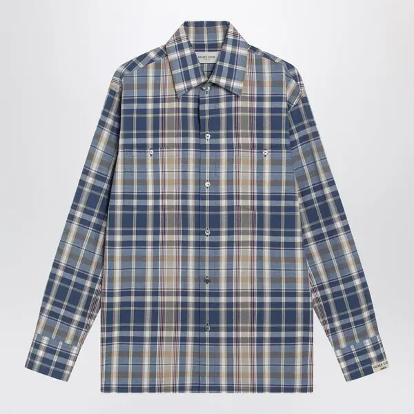 GOLDEN GOOSE Cotton Checked Shirt - Multicolor