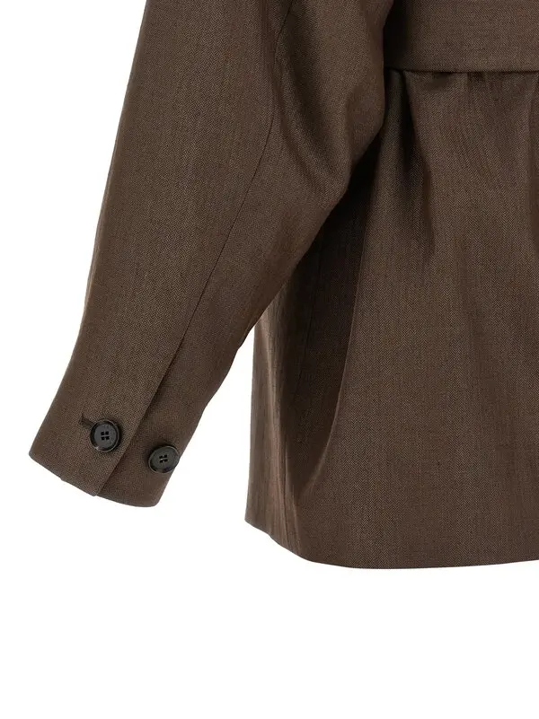 Kiton Linen Blend Blazer
