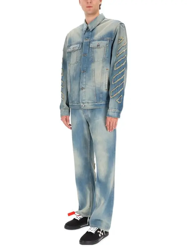 Off-White Diag Raw Patch Jacket
