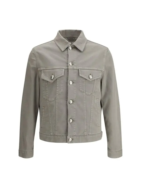Brunello Cucinelli Denim Jacket - Green