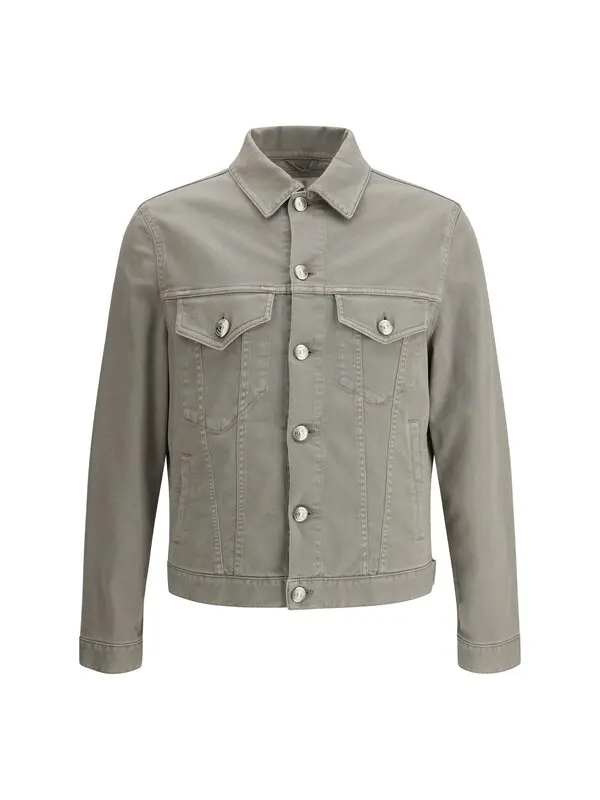 Brunello Cucinelli Denim Jacket - Green