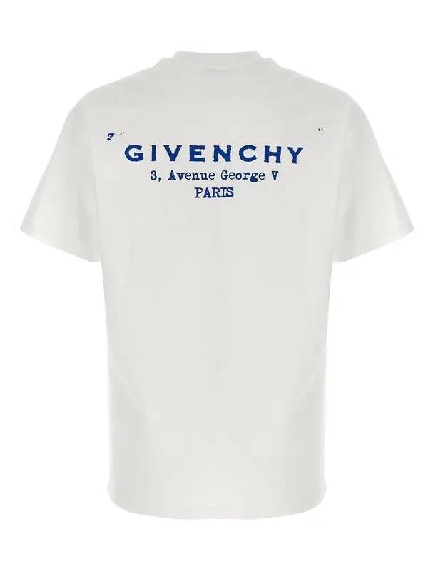 Givenchy Logo Print T-shirt - White