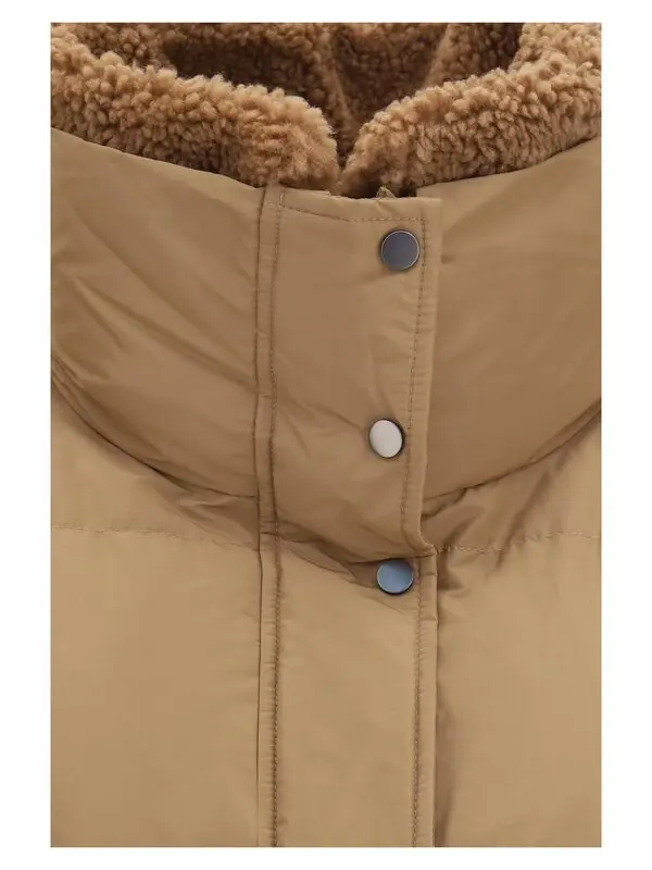 Brunello Cucinelli Padded Jacket - Cream
