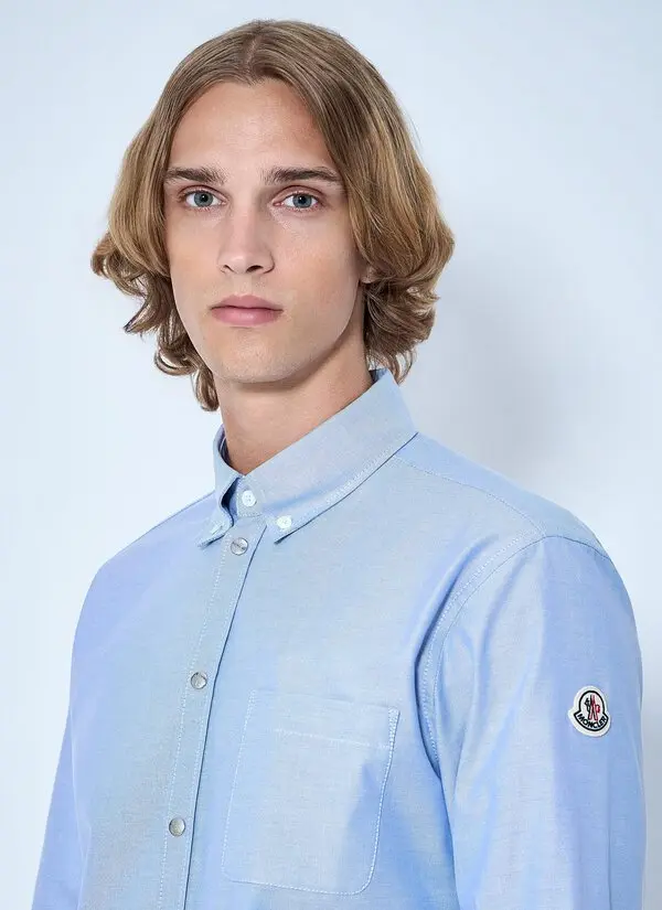 Moncler Button-down Cotton Shirt - Multicolor
