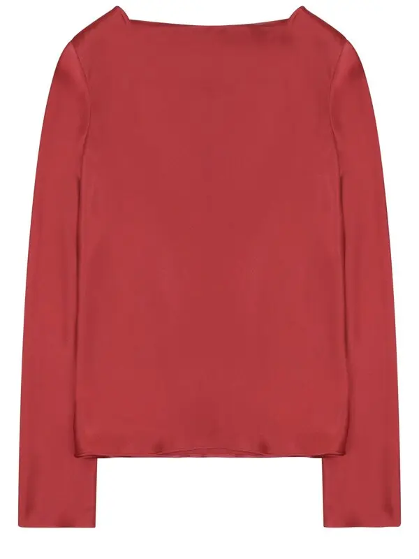 Alberta Ferretti Silk Blend Blouse