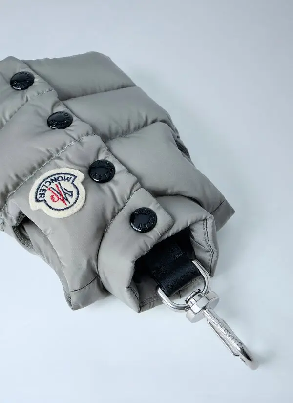 Moncler Puffer Vest Keyring - Gray