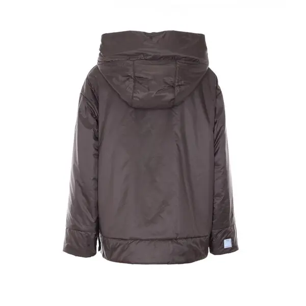 Max Mara Daria Padded Drip-proof Canvas Jacket - Brown
