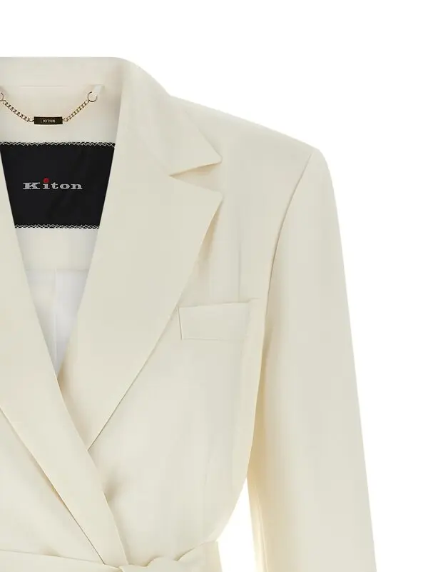 Kiton Silk Blazer