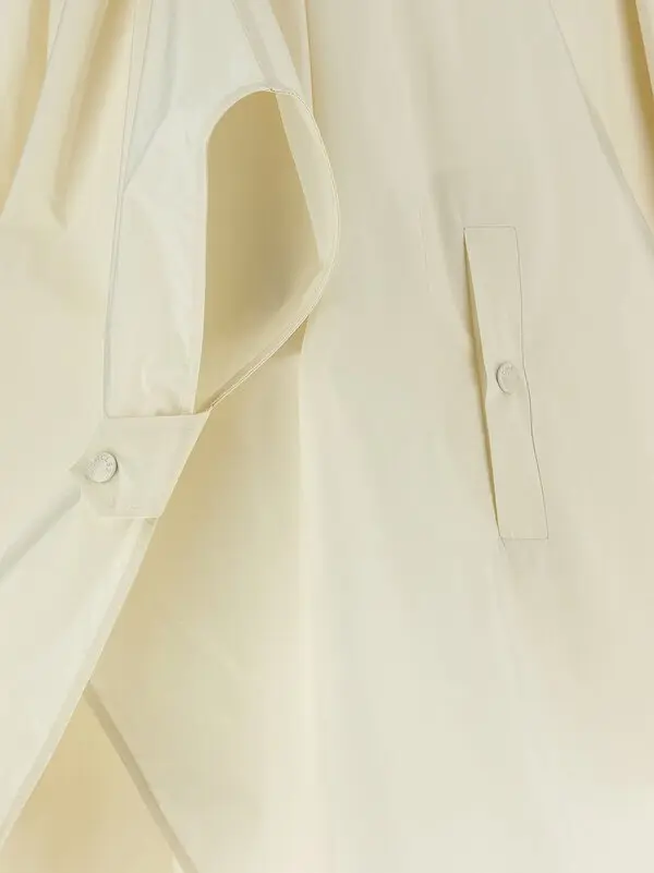 Moncler Taffeta Cape - Cream