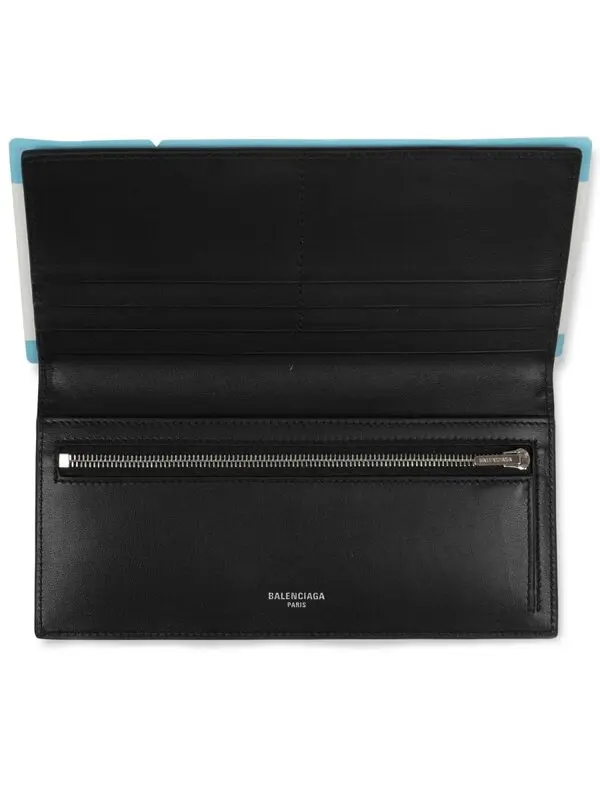 Balenciaga Passport Wallet - Blue