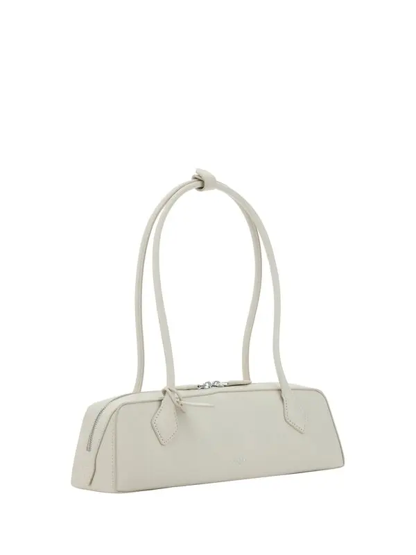 Alaïa Le Teckel Shoulder Bag - White