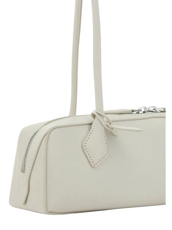 Alaïa Le Teckel Shoulder Bag - White