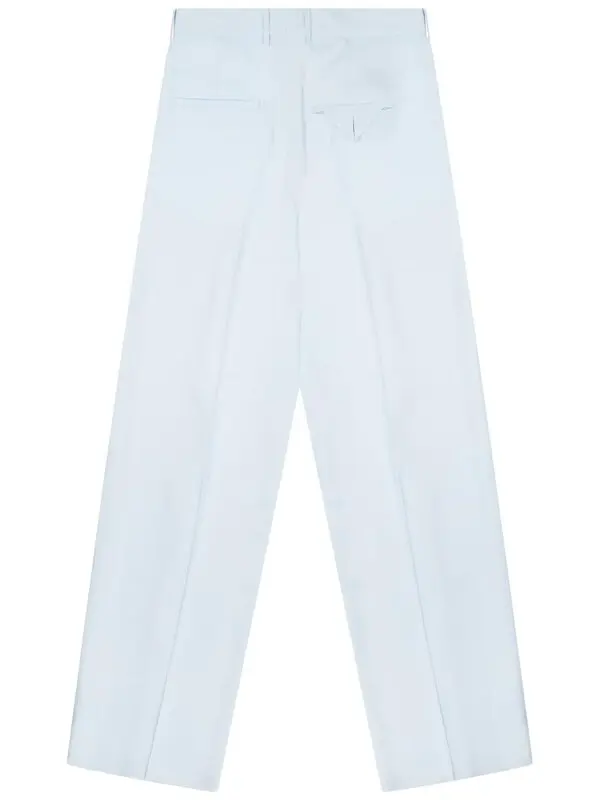Bottega Veneta Silk Blend Tailored Pants