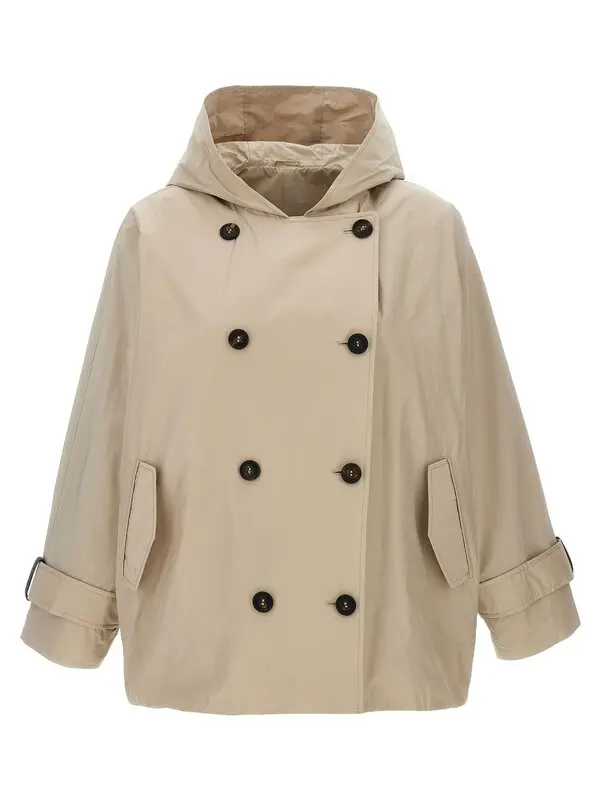 Brunello Cucinelli Double-breasted Jacket - Cream