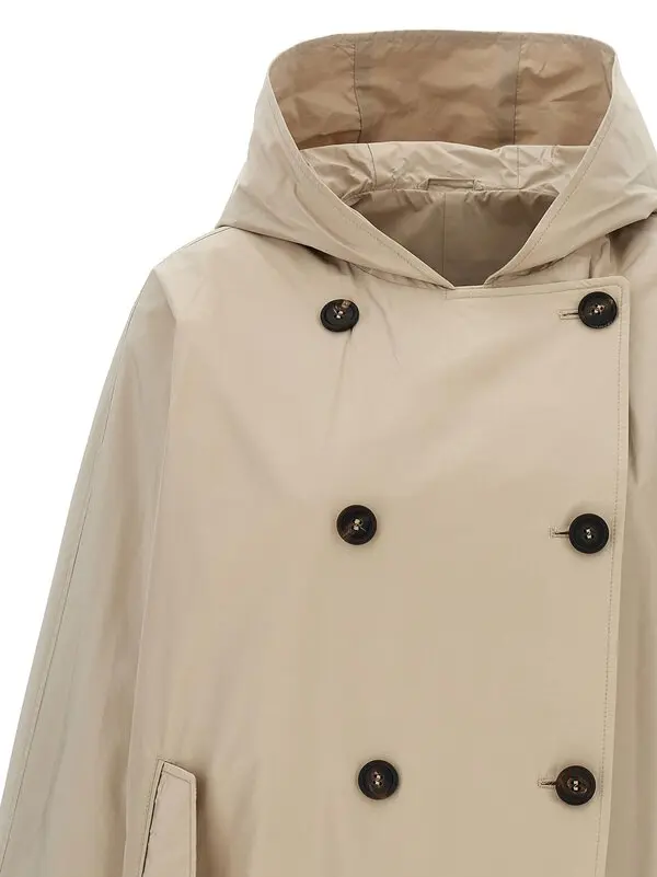 Brunello Cucinelli Double-breasted Jacket - Cream
