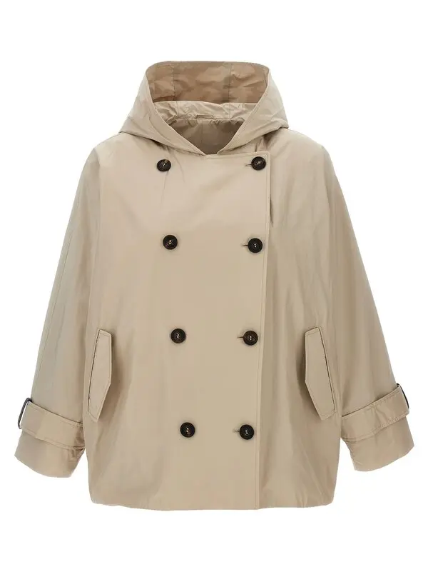 Brunello Cucinelli Double-breasted Jacket - Cream