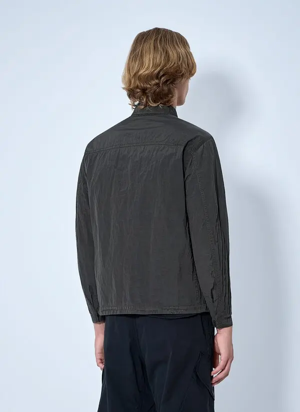 Stone Island Technical Overshirt With Patch Pocket
