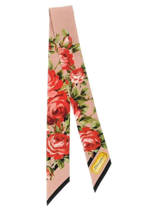 Dolce & Gabbana Bandeau 'bouquet Rose - Pink