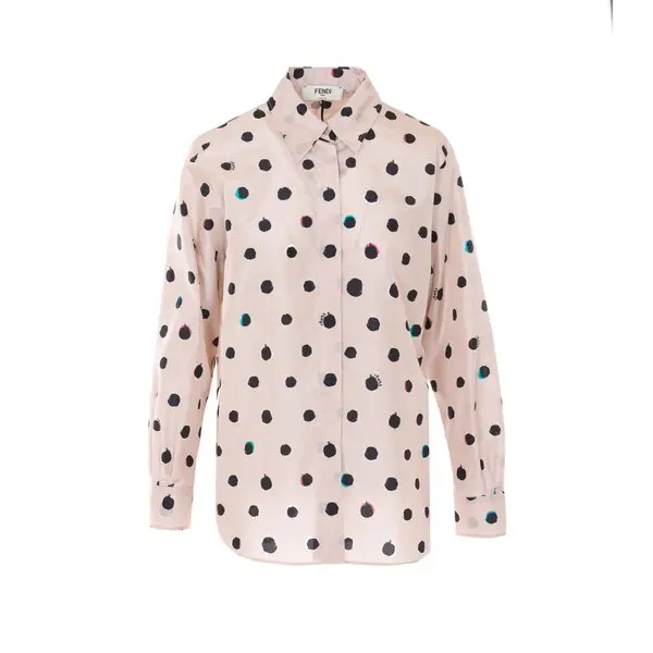 Fendi Dots Print Shirt