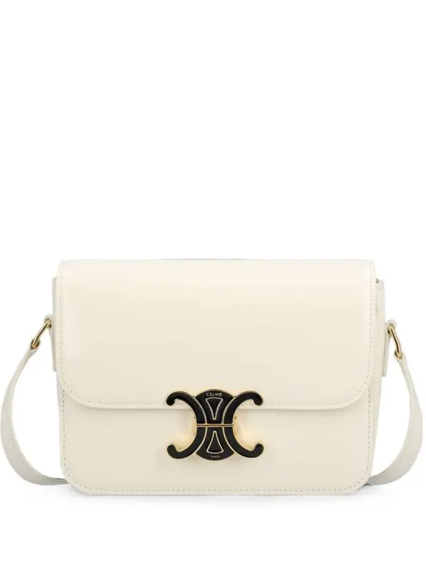 Celine Triomphe Teen Leather Shoulder Bag - Multicolor