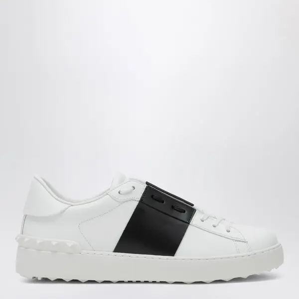 Valentino Garavani Open Leather Sneakers - White