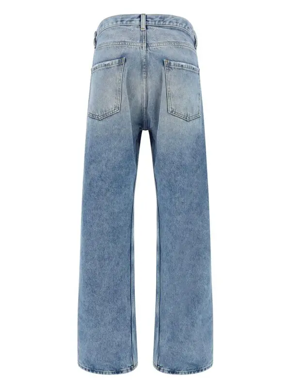 MAISON MARGIELA Cotton Denim Straight-leg Jeans - Multicolor