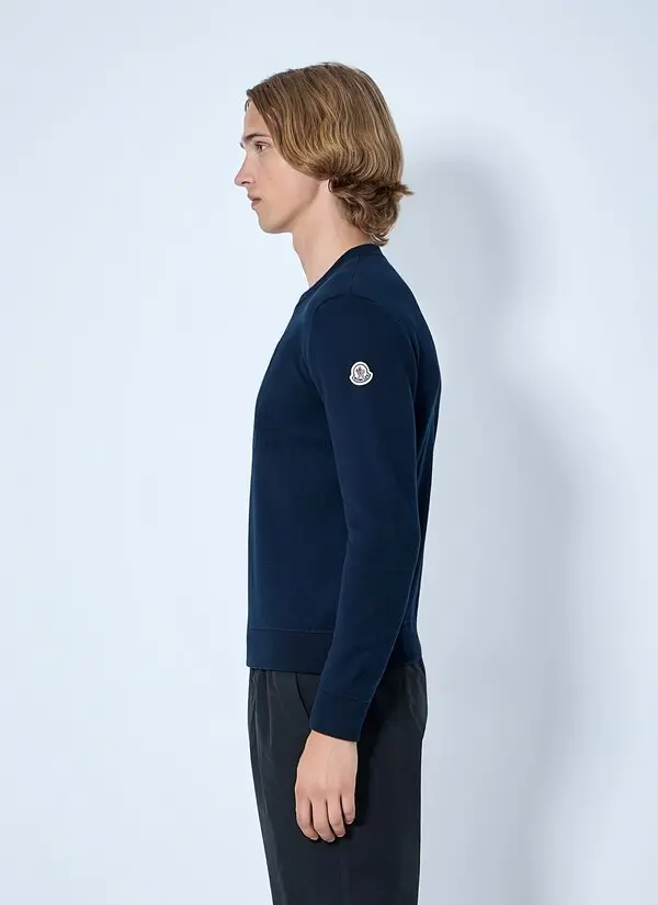 Moncler Embroidered Logo Sweater