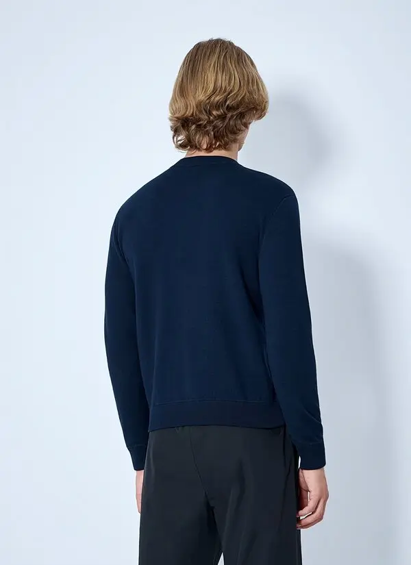 Moncler Embroidered Logo Sweater