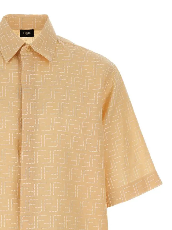 Fendi Ff Jacquard Shirt