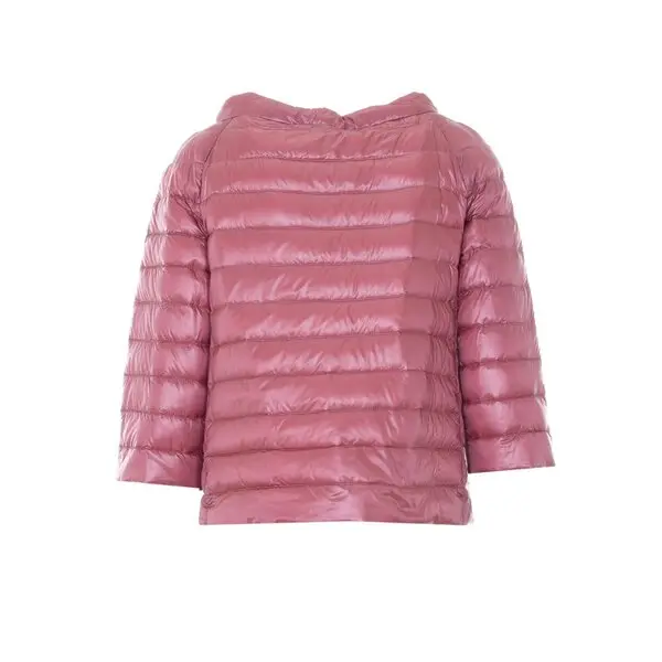 Herno Ultralight Reversible Down Cape - Pink