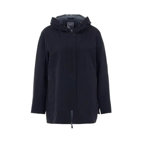 Herno Hooded Jacket - Black