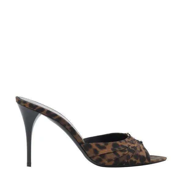 Saint Laurent Babylone Mule - Brown