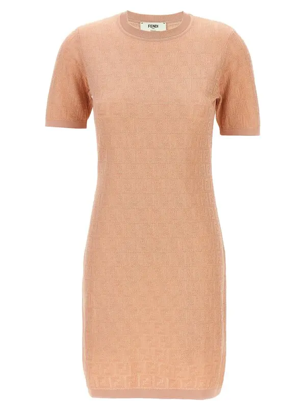 Fendi Ff Cotton Dress