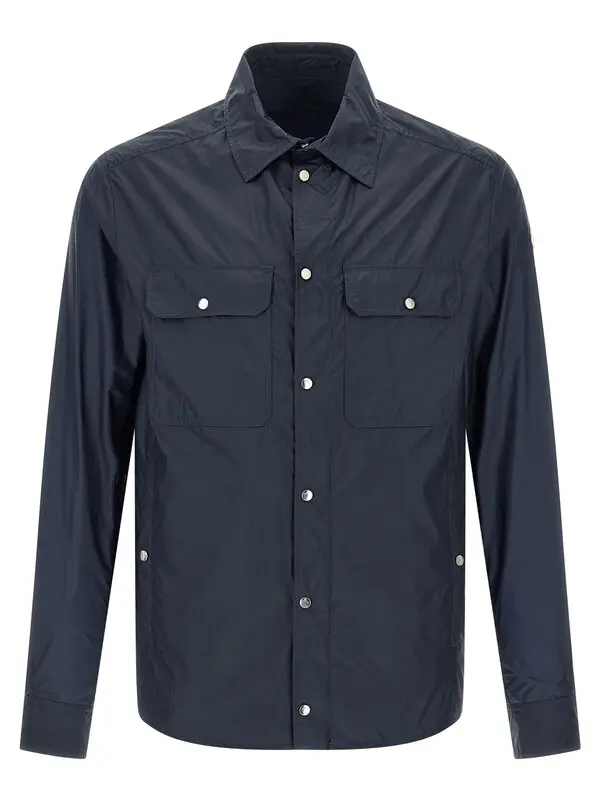 Moncler Ripstop Shirt - Blue