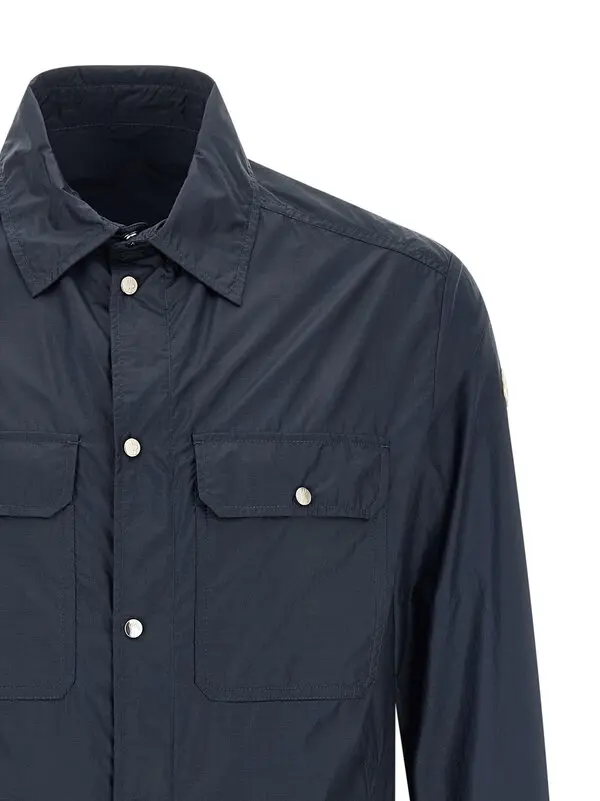 Moncler Ripstop Shirt - Blue
