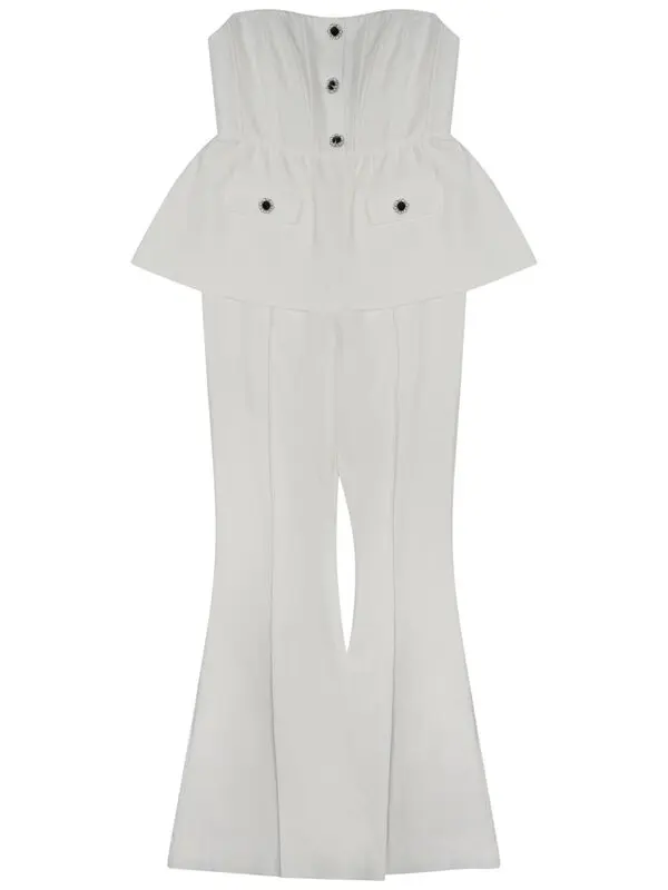 SELF-PORTRAIT Sleeveless Jumpsuit