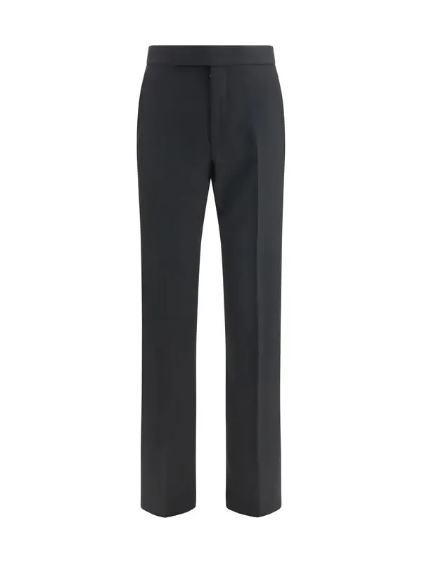 TOM FORD Tailored Pants With Front Pleats - Black