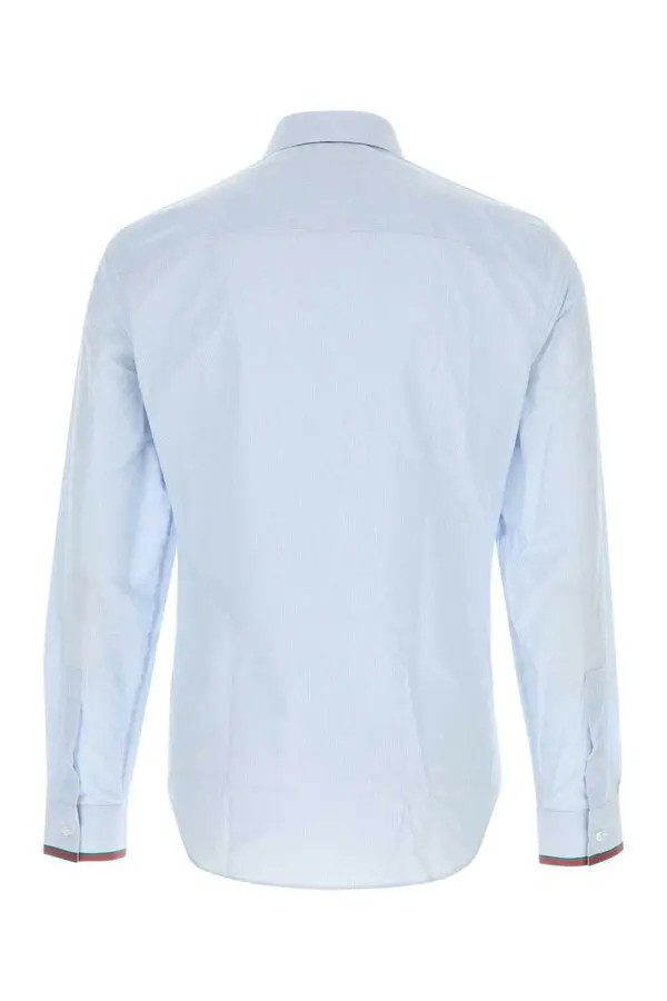 Gucci Embroidered Poplin Shirt