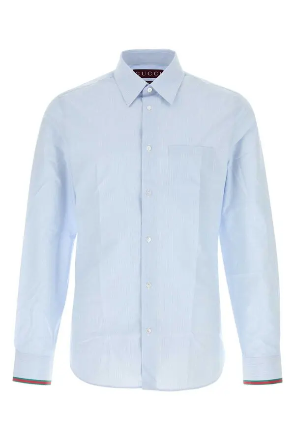 Gucci Embroidered Poplin Shirt - Multicolor