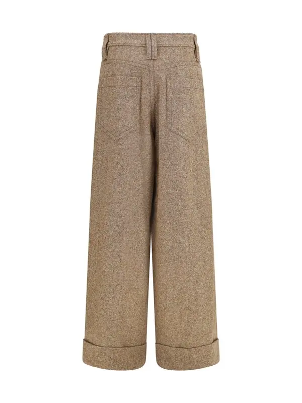 Brunello Cucinelli Tailored Wool-blend Pants