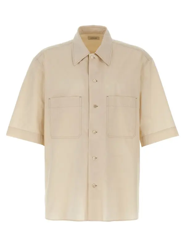 LEMAIRE Convertible' Shirt - Cream