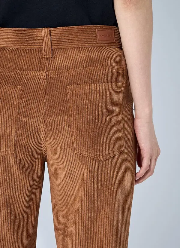 Moncler Corduroy Flared Trousers