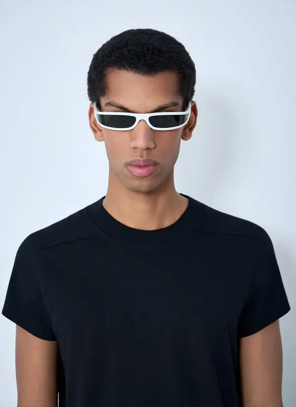 Rick Owens Fog Sunglasses - White