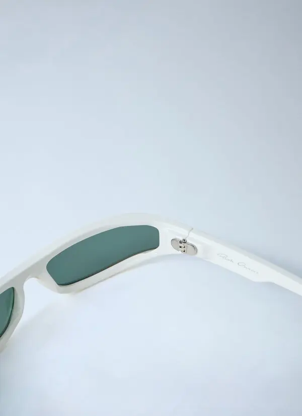 Rick Owens Fog Sunglasses - White